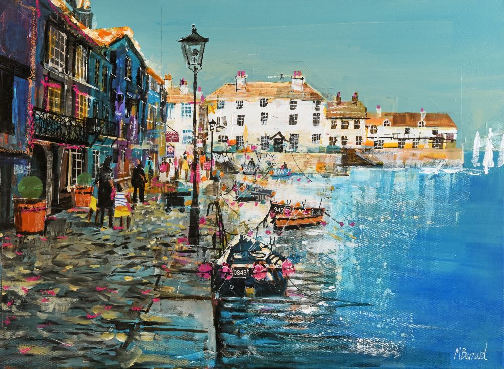 Quayside Boats Bayards Cove - White Sails Gallery